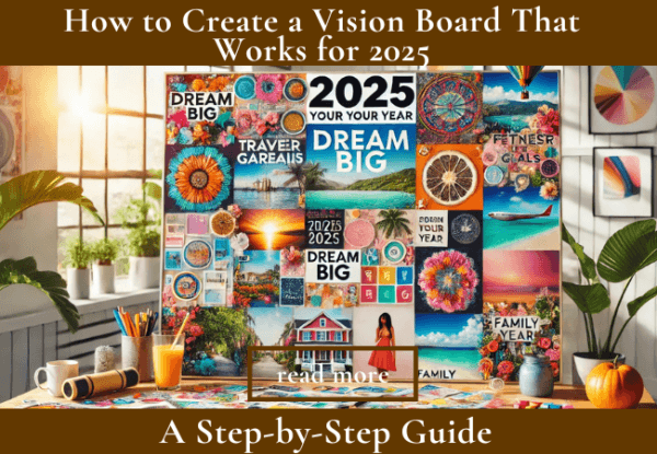 How to Create a Vision Board 2025 | Jamie London Clay
