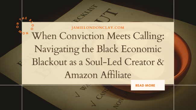 Navigating the Black Economic Blackout | Jamie London Clay